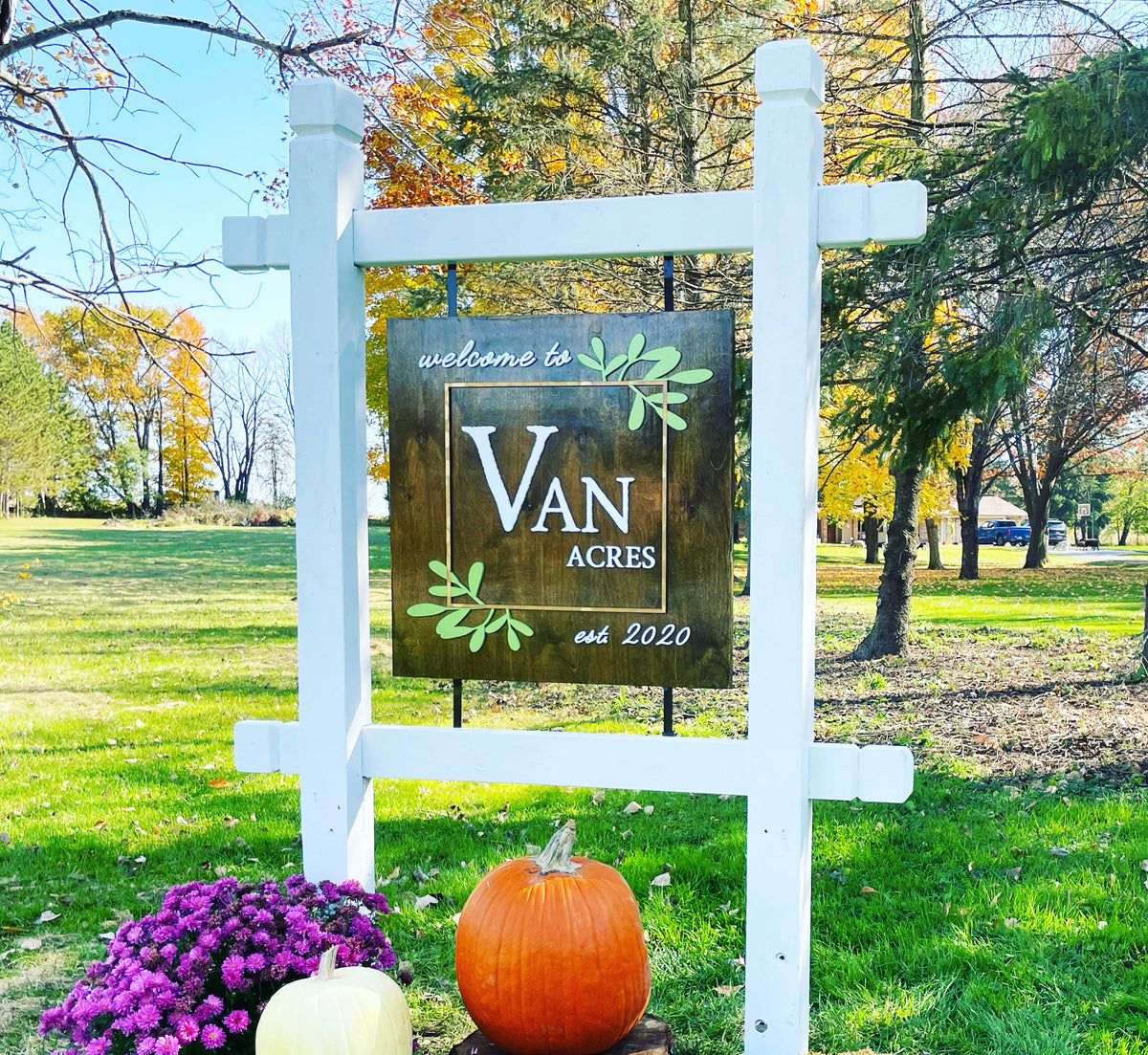 Exterior Square Sign | Custom Logo Signs – Hickory Rose